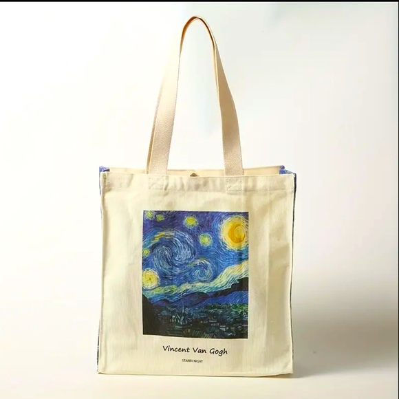 Bags | Van Gogh Starry Night Tote Bag | Poshmark